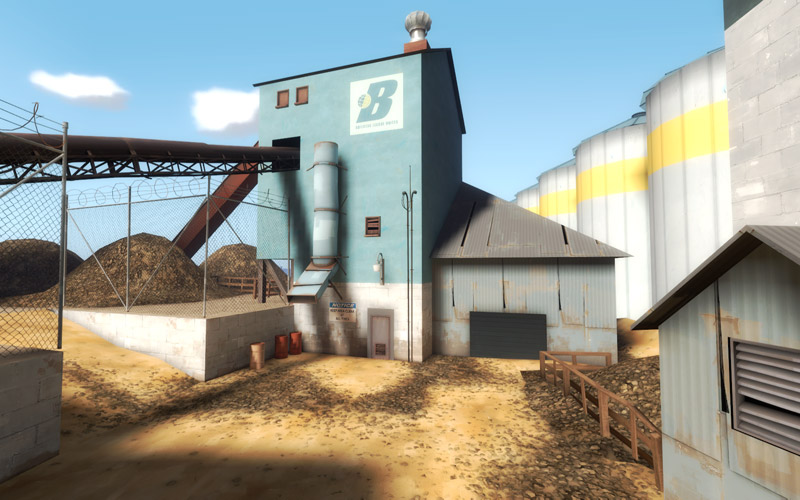 A look at the detail of TF2 Part 4: 2Fort | Nodraw.net